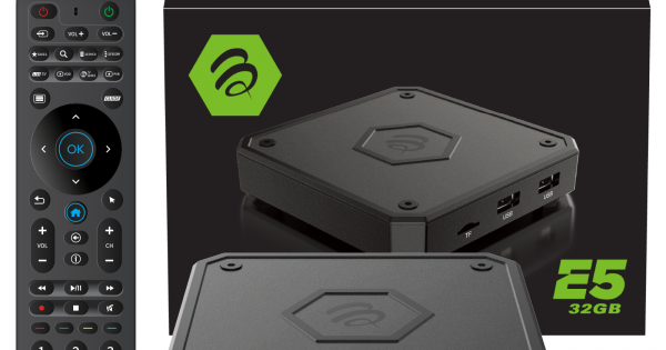 BuzzTV E5 -32GB Android 11 / 2X2 Wi-Fi / USB-C / TV Box / Buzz TV E5 ...