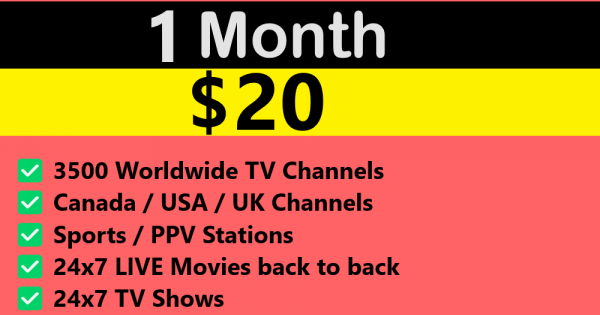 Alpha 4K IPTV 1 Month subscription | Alpha Stalker IPTV