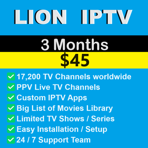 IPTV STORE | FAST IPTV SERVER | 4K IPTV | MULTI CONNECTIONS | CATCH UP ...