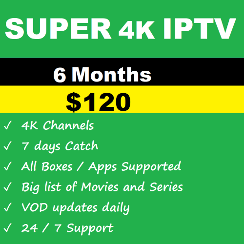 IPTV STORE | FAST IPTV SERVER | 4K IPTV | MULTI CONNECTIONS | CATCH UP ...